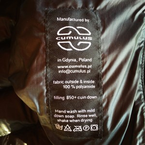 Cumulus Incredilite Endurance down jacket – Long Term Review – Olympus ...