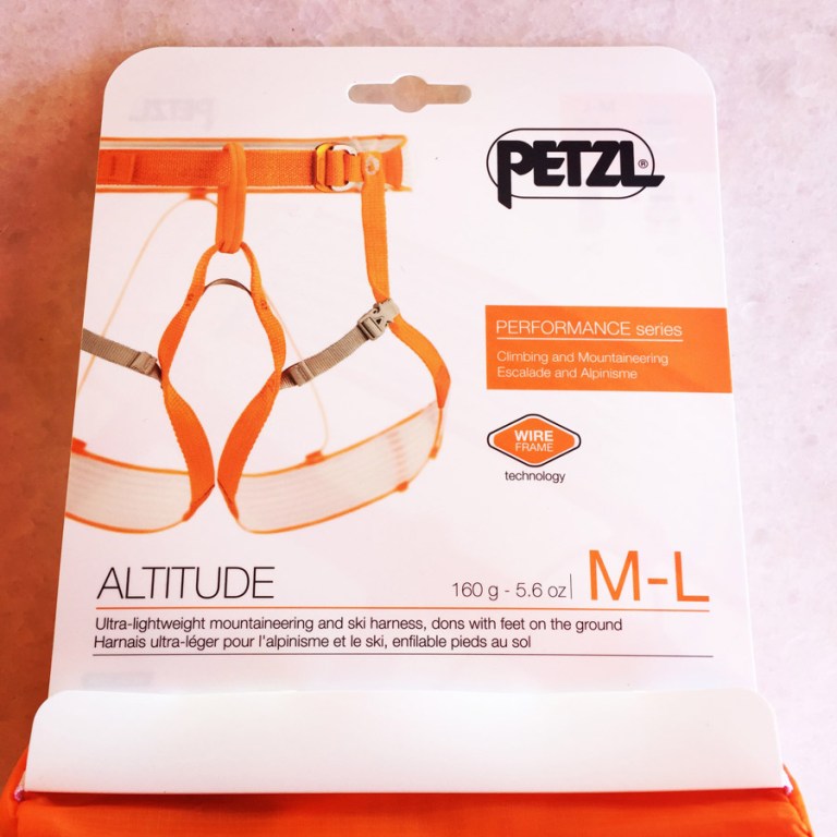 Petzl ALTITUDE Harness Unboxing Preview – Olympus Mountaineering
