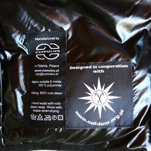Cumulus Incredilite Endurance Hydrophobic down jacket Review – Olympus ...