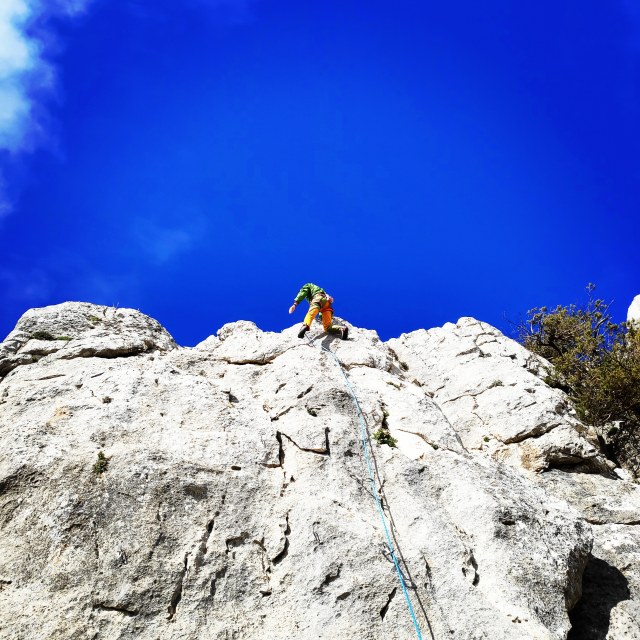 Climbing in Didima – Argolis – Olympus Mountaineering