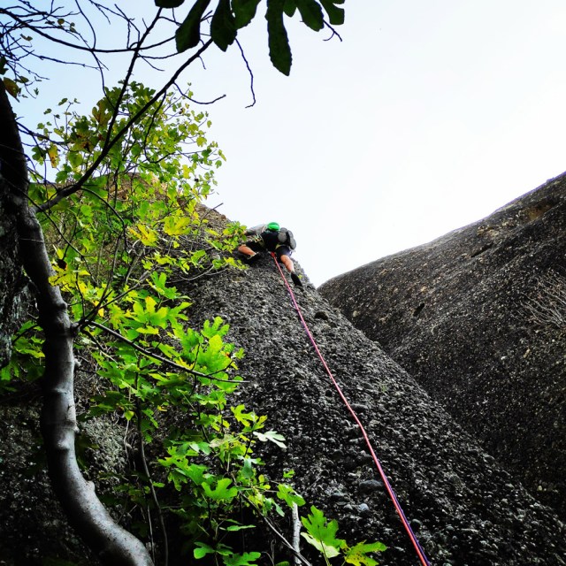 Climbing in Meteora – Pillar of Rain – Doupiani Rock – Olympus ...