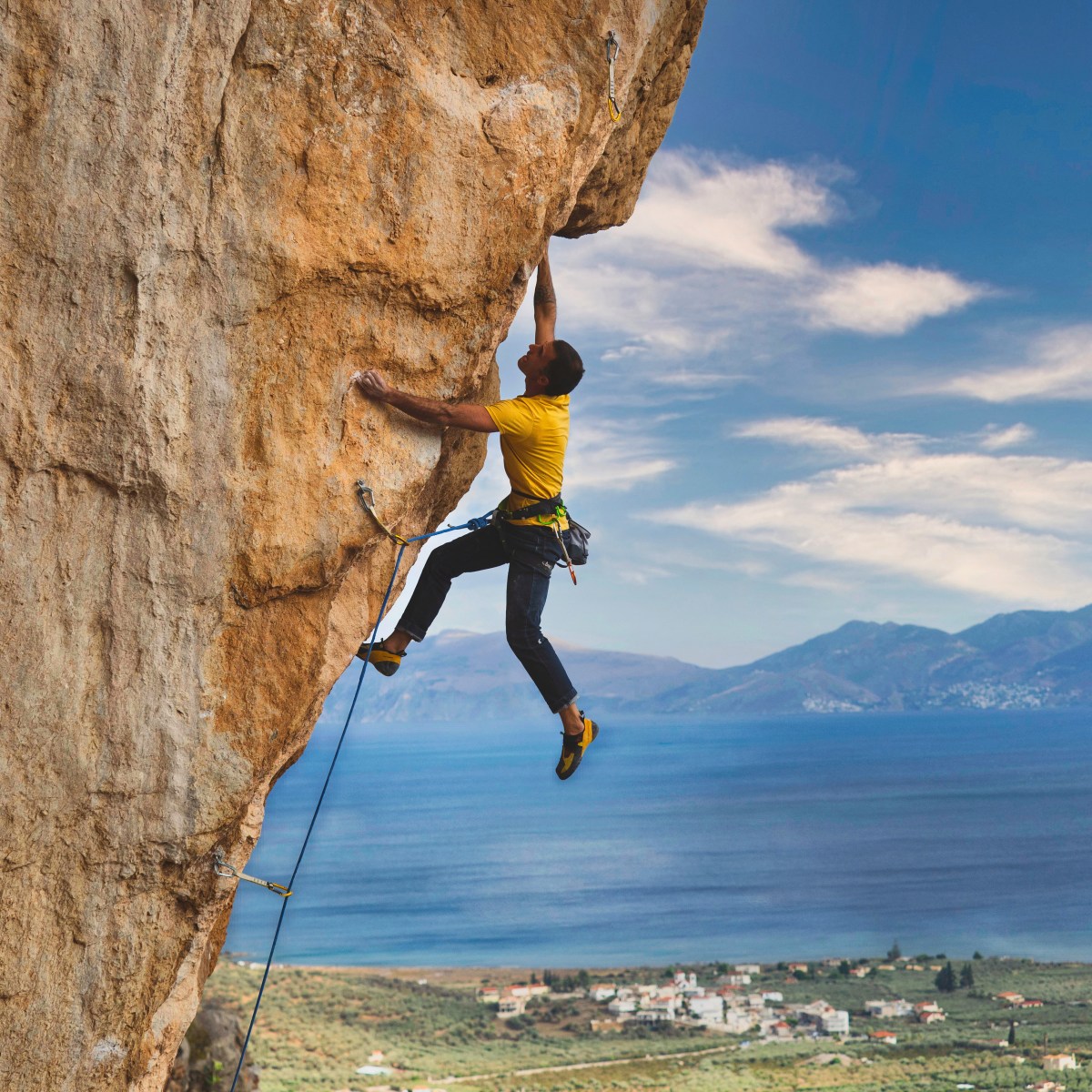 Climbing in Castle Thermisia (Kastro Thermisias) – Ermionida, Argolis ...