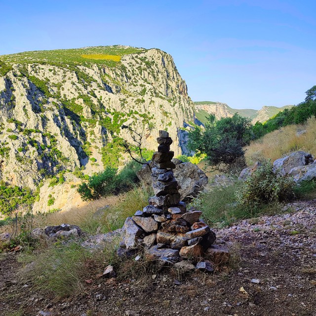 Climbing in Manikia – All The Universe sector – Lower Valley, Evia ...